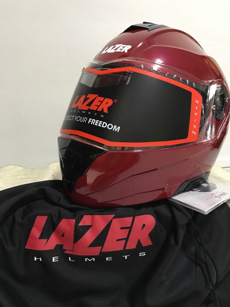 LAZER Modular Helmet XL, Motorcycles, Motorcycle Apparel on Carousell