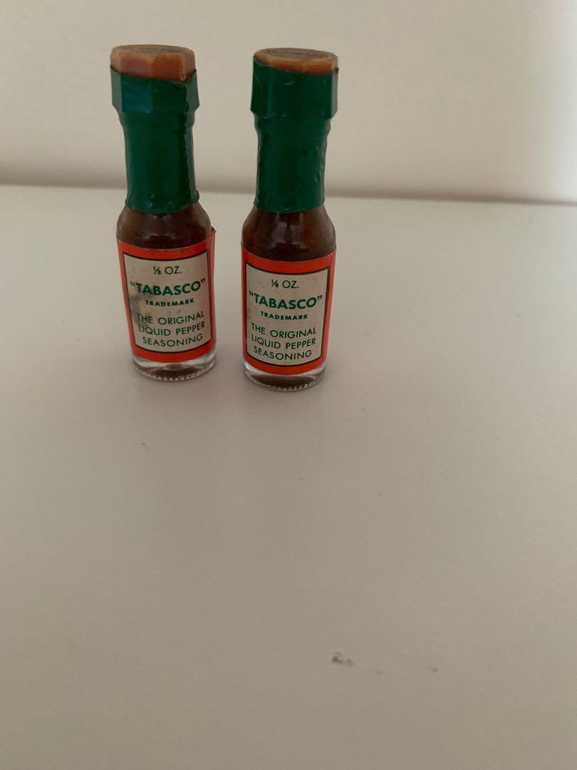Miniature Tabasco Sauce, Furniture & Home Living, Kitchenware ...