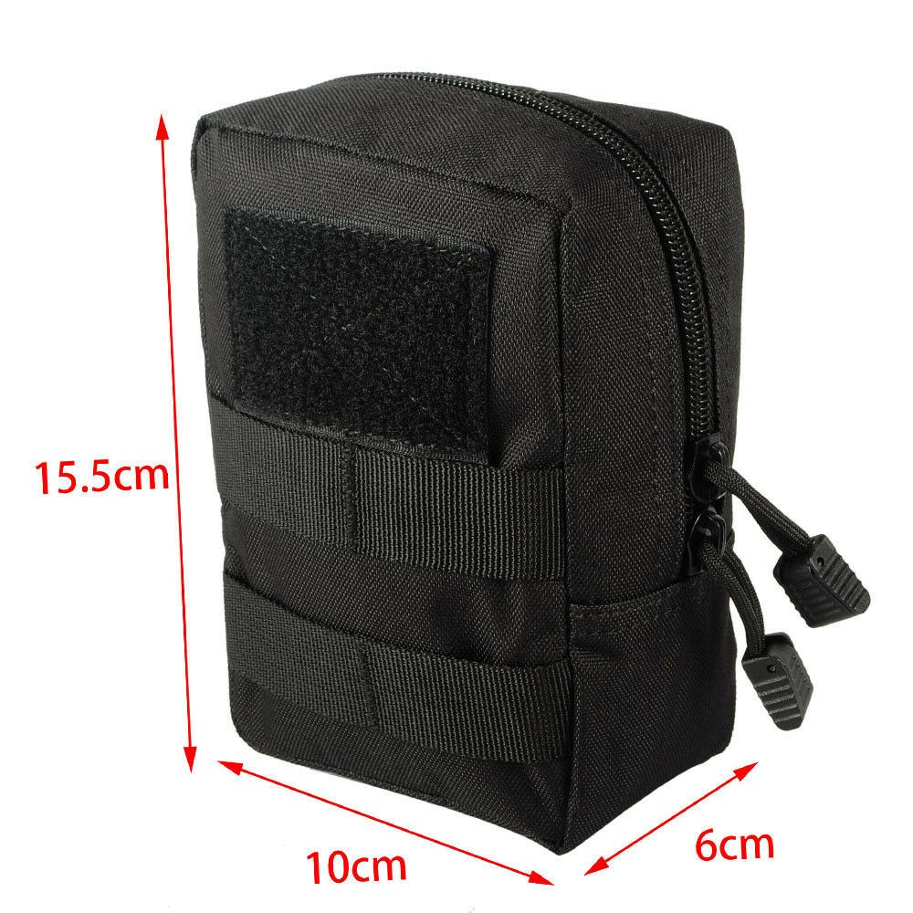 Molle Tactical Pouches Compact EDC Waist Bag Pack Small Gadget for ...