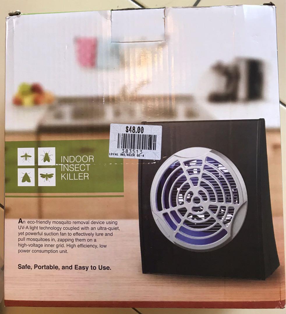 Mosquito Zapper - iZap Tera Indoor Insect Killer, Furniture & Home ...