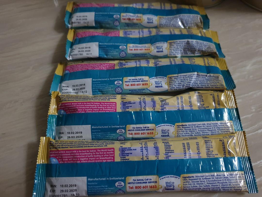 Nan Optipro 2 + Nan Optipro 3 sachet, Babies & Kids, Nursing & Feeding ...