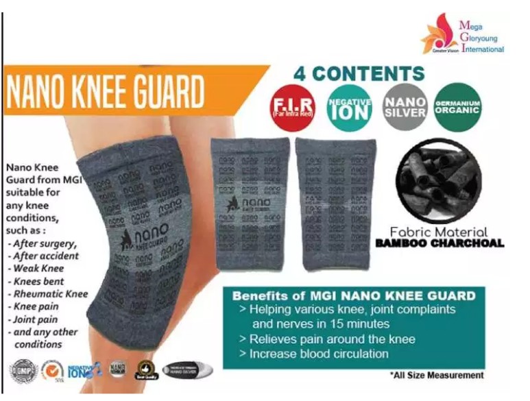 Nano knee guard, Beauty & Personal Care, Foot Care on Carousell