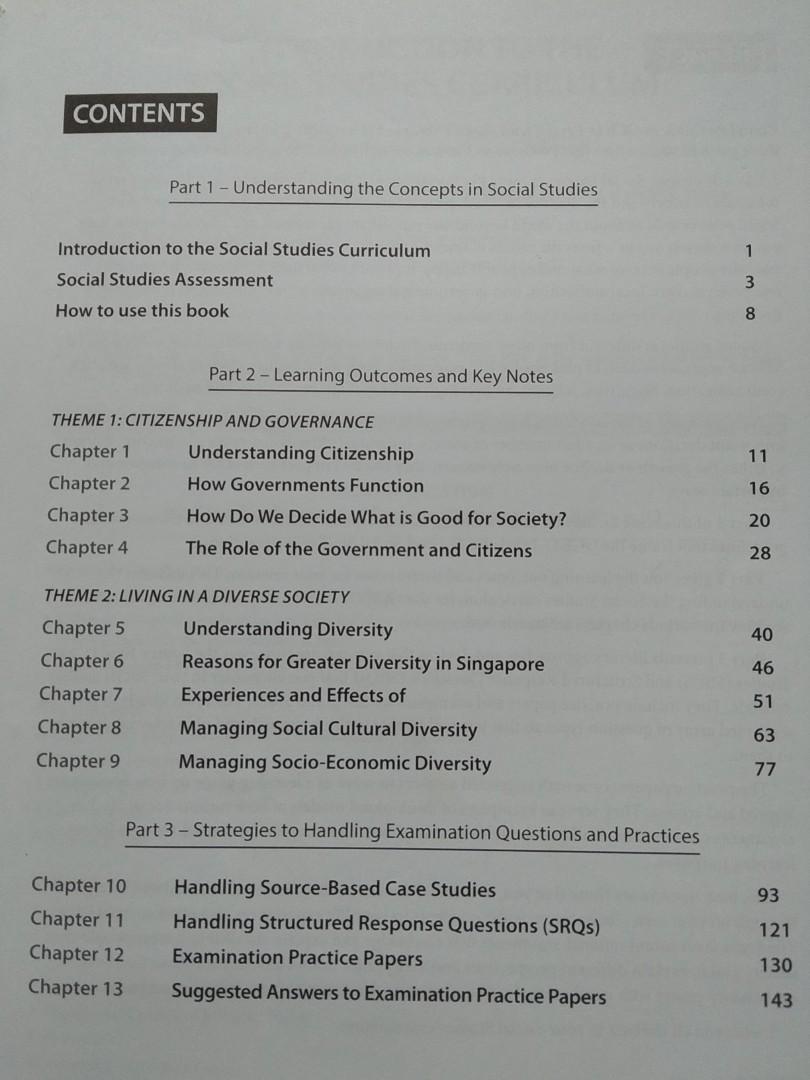 O level social studies guide book, Hobbies & Toys, Books & Magazines ...