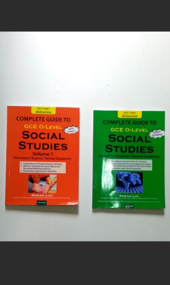 O level social studies guide book, Hobbies & Toys, Books & Magazines ...