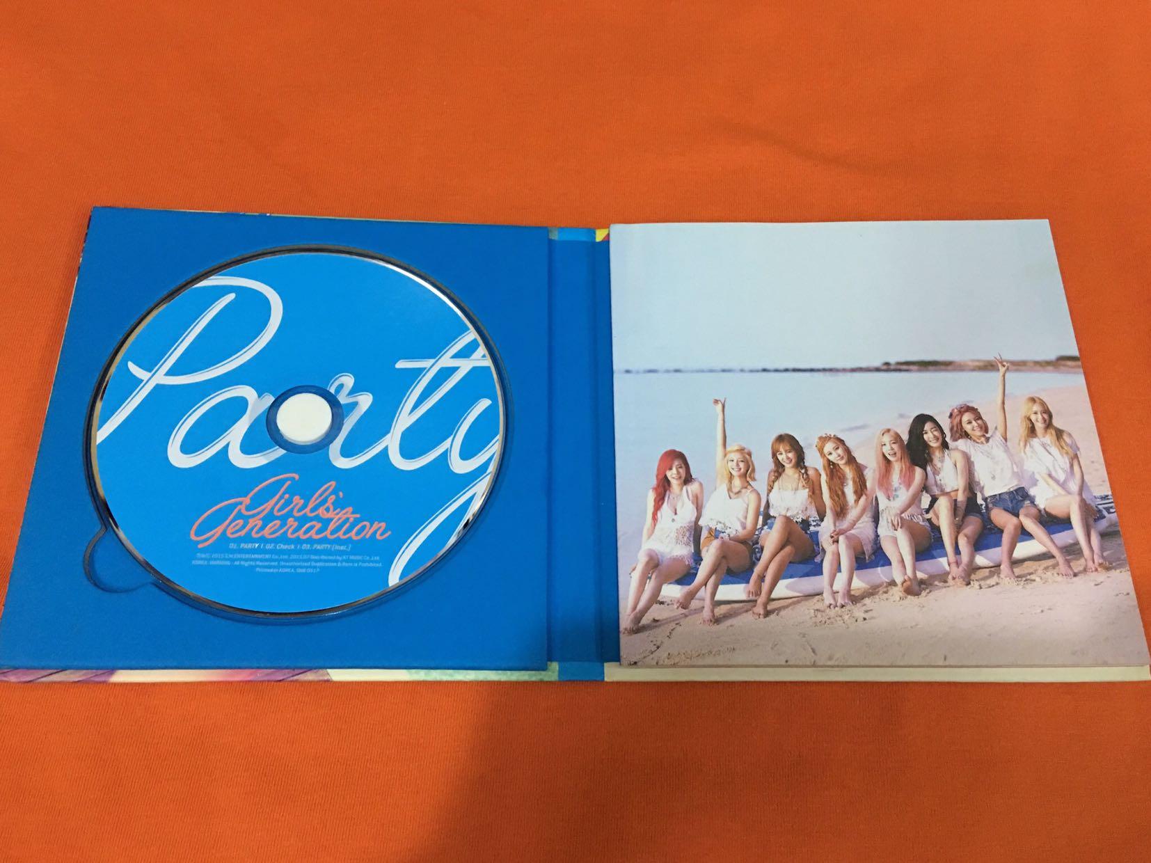 (OFFICIAL] Girls Generation- Party album, Hobbies & Toys, Memorabilia ...