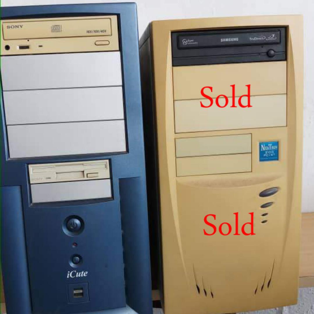 Old Computer Casings - Beige - rm50, Blue - rm80 ( Casings only ...