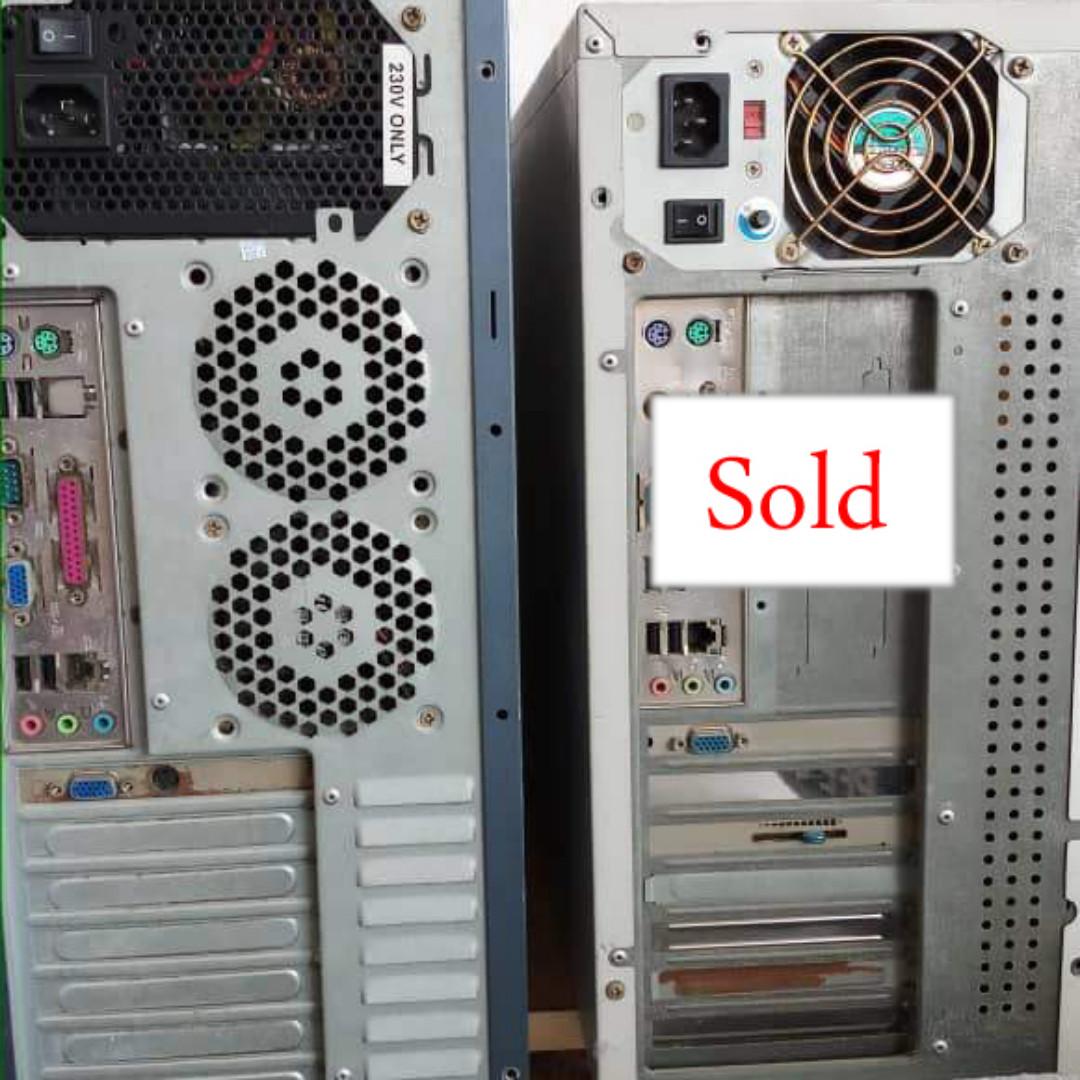 Old Computer Casings - Beige - rm50, Blue - rm80 ( Casings only ...