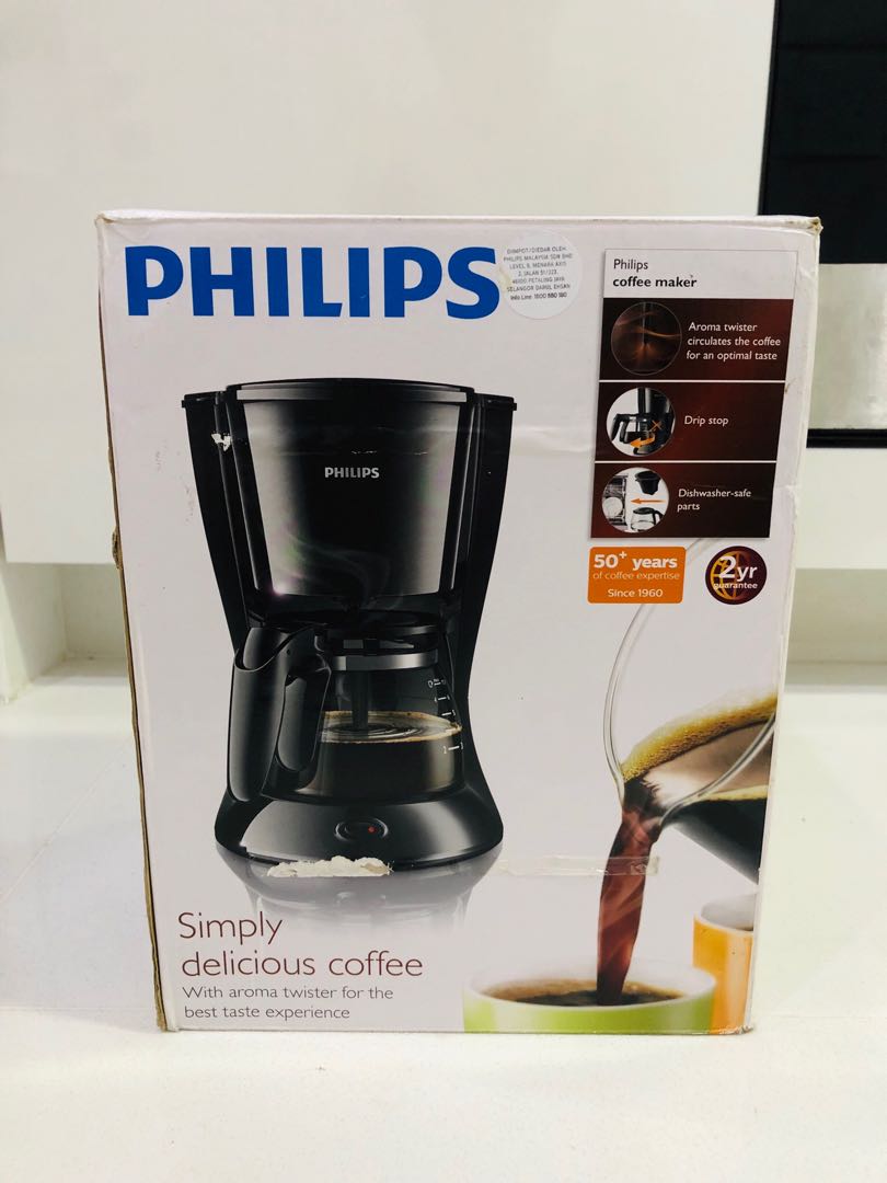 Philips Coffee Maker HD7431, TV & Home Appliances, Kitchen Appliances ...