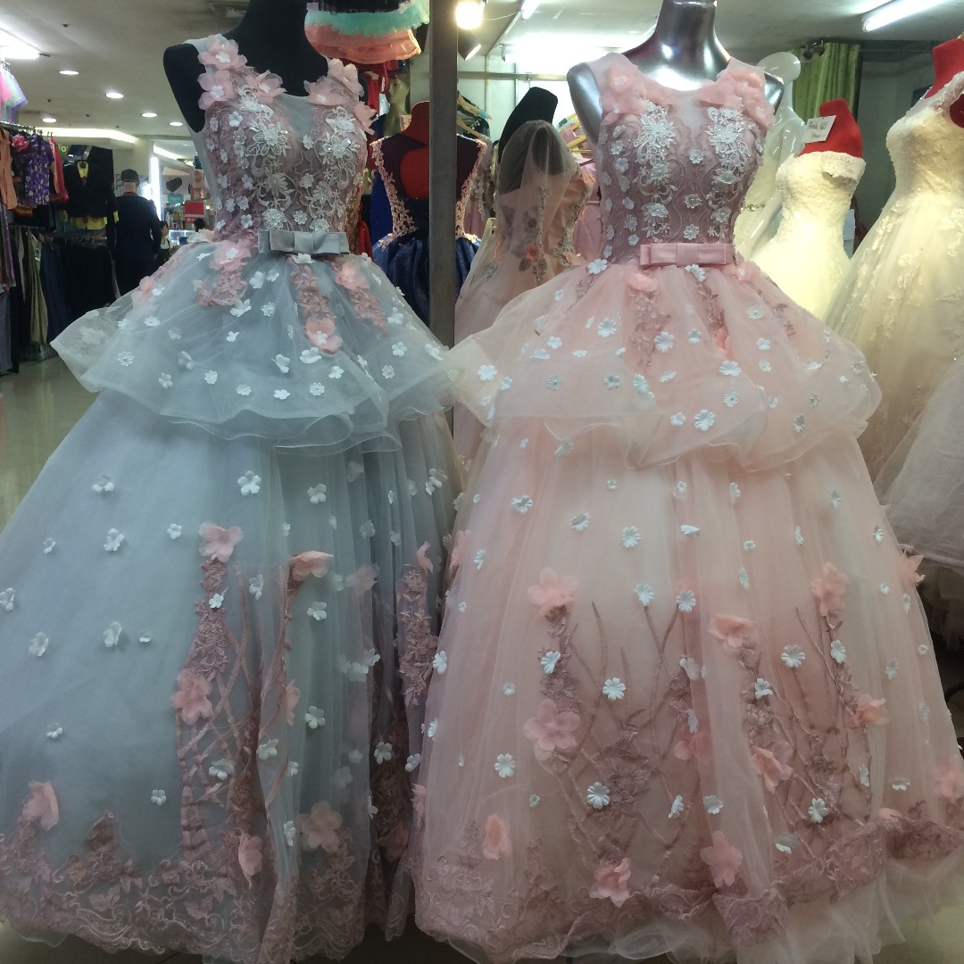 Pink Ball Gown for Debut / Sagala, Women's Fashion, Dresses & Sets ...
