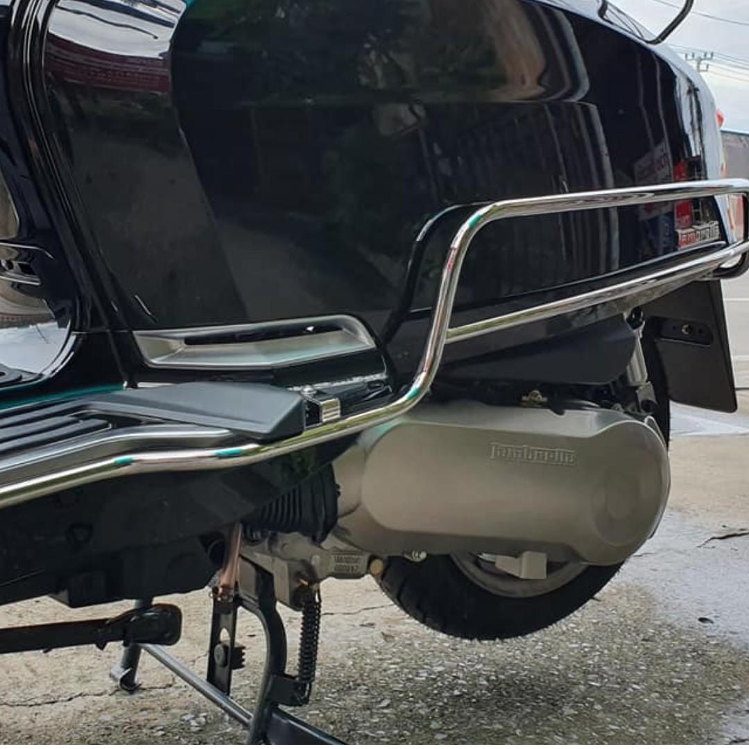 Moto Power Singapore Lambretta V200 Special Crash Bar Silver ! Ready ...