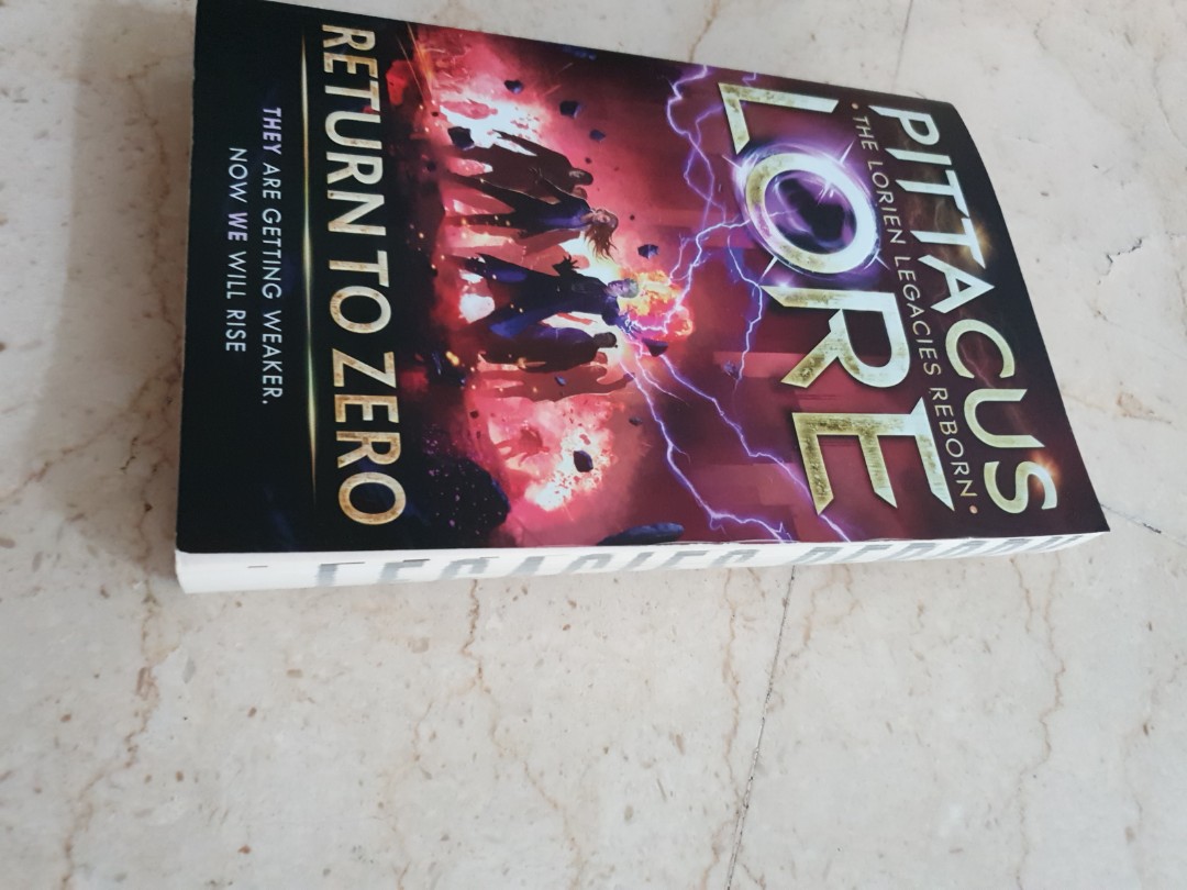 RETURN TO ZERO - PITTACUS LORE, Hobbies & Toys, Books & Magazines, Fiction & Non-Fiction on ...