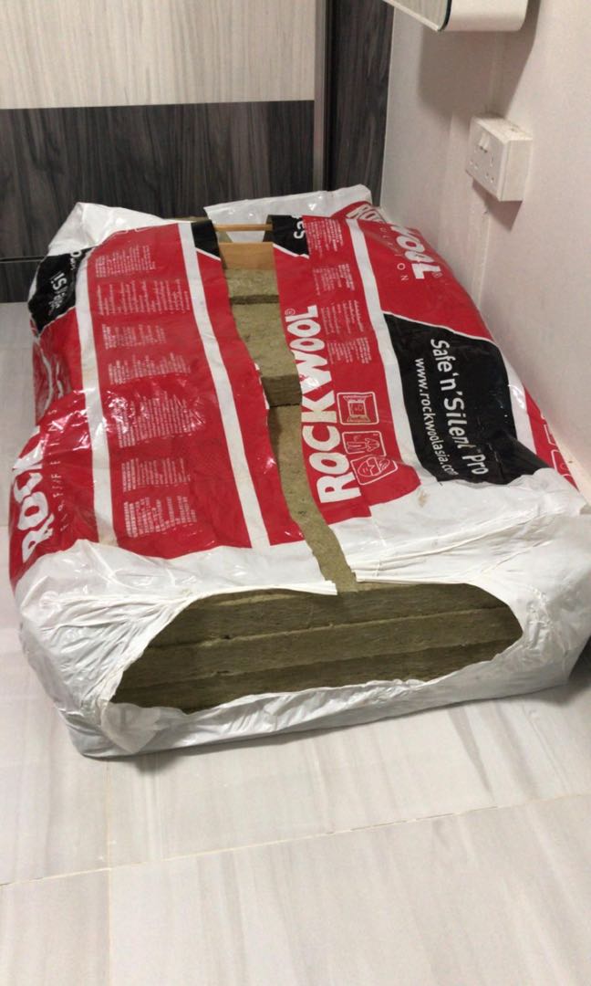 ROCKWOOL soundproofing Rock Wool sound and heat insulation / acoustic ...