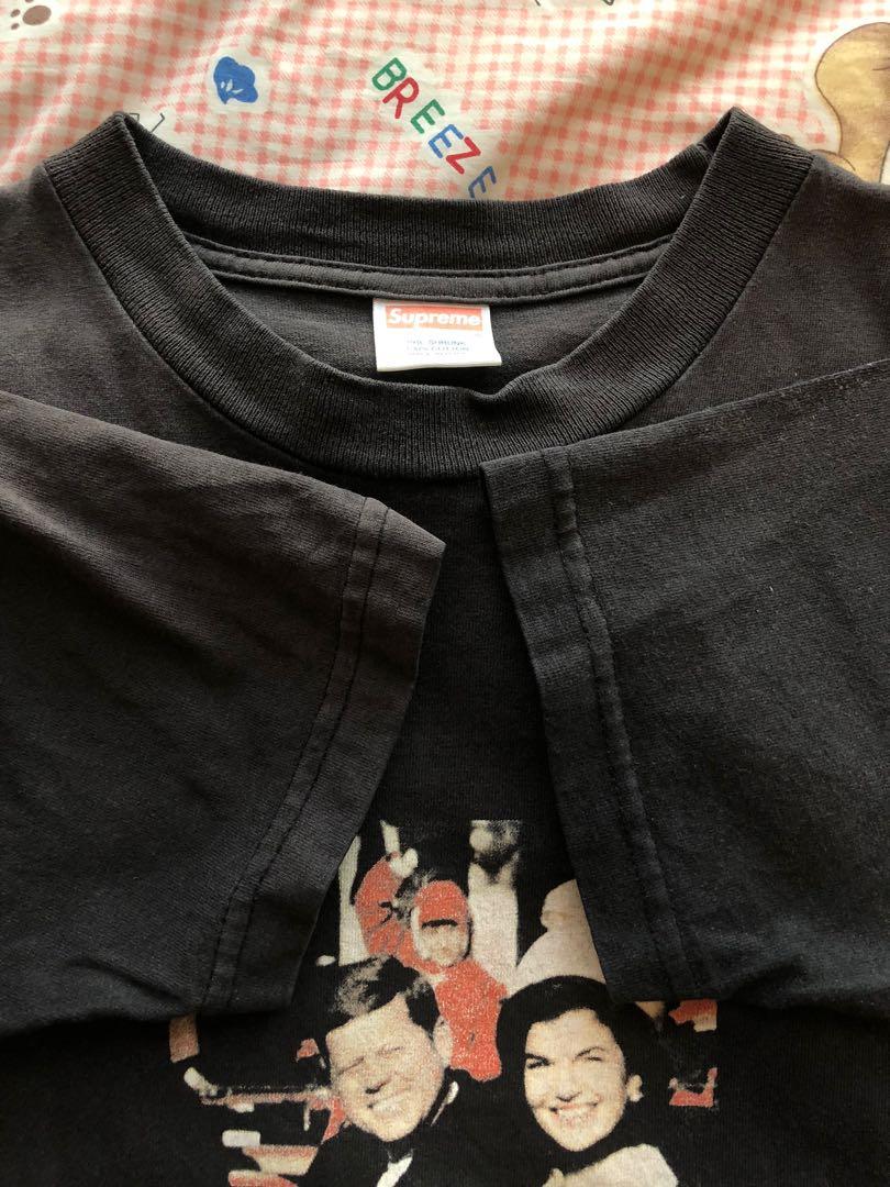 Supreme JFK Tee, Men's Fashion, Tops & Sets, Tshirts & Polo Shirts on ...