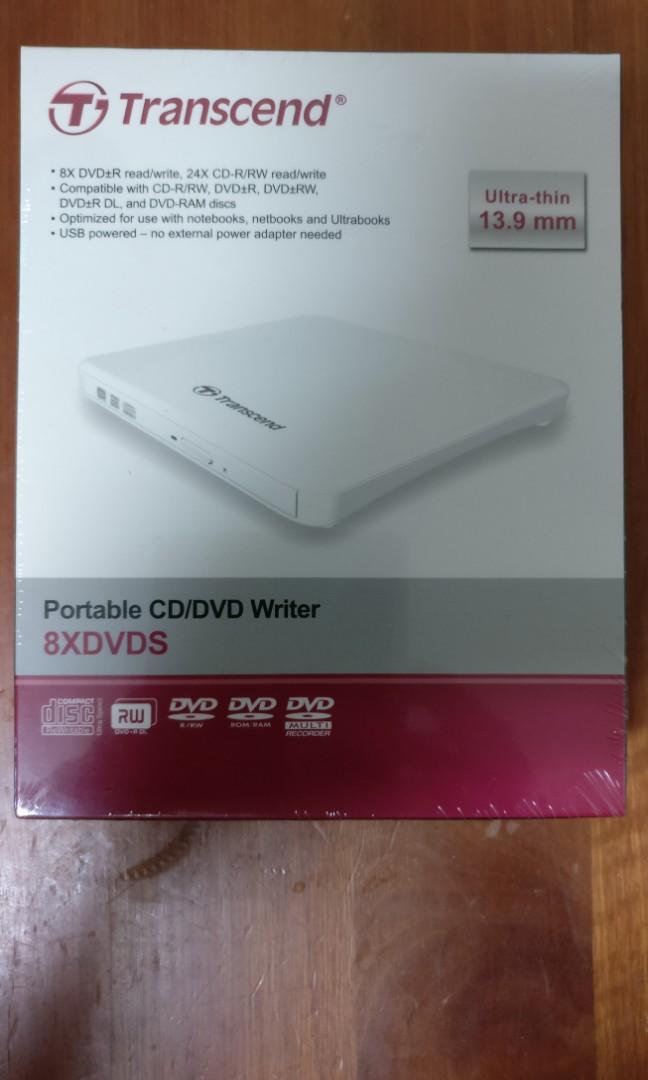 Transcend external DVD writer, Computers & Tech, Parts & Accessories ...