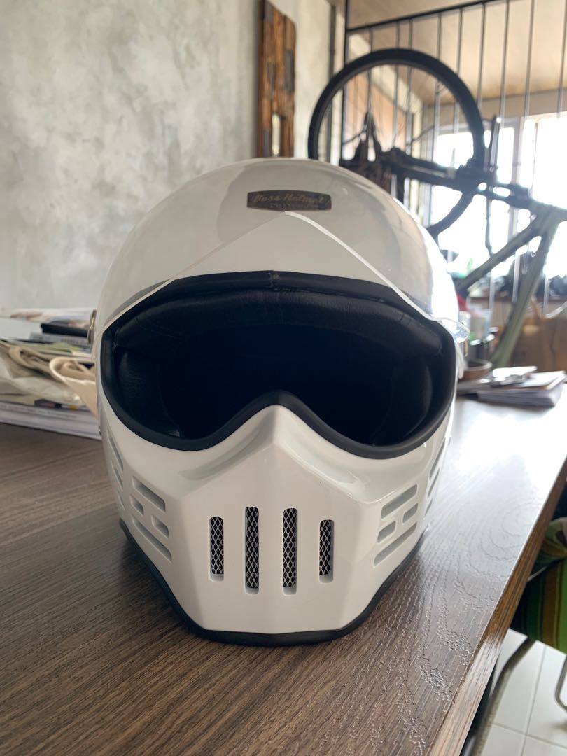 NEW Vintage inspired Cafe racer/ Scrambler Helmet, Motorcycles ...