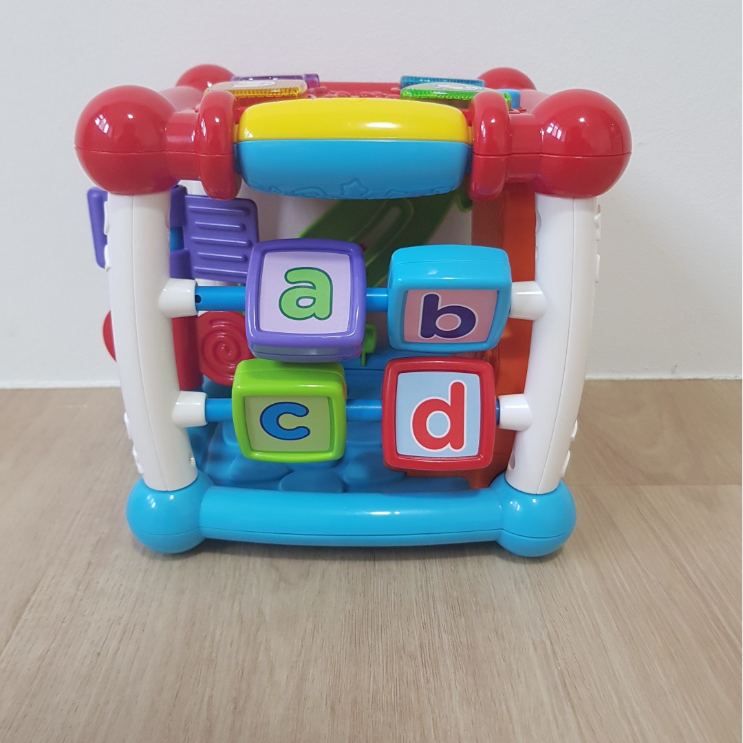 Vtech Turn & Learn Cube, Babies & Kids, Infant Playtime on Carousell