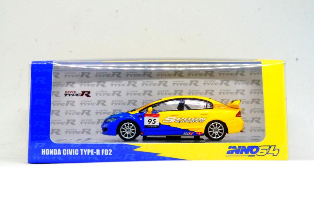 1/64 Inno64 Honda Civic FD2R Spoon Sports, Hobbies & Toys, Toys & Games ...