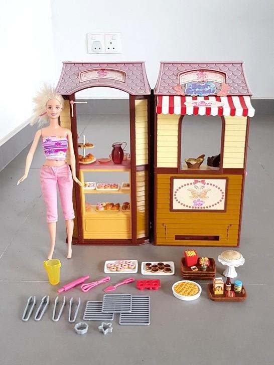 Barbie bakery play set!, Hobbies & Toys, Toys & Games on Carousell