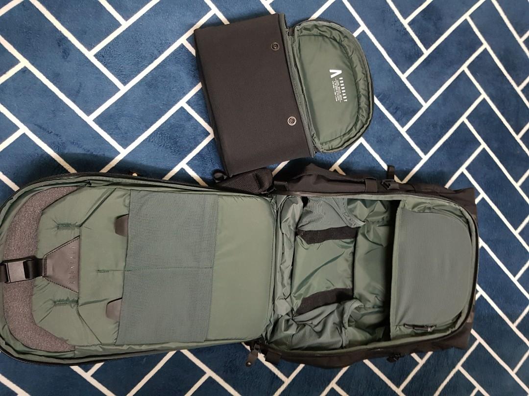 Black Errant Backpack by boundary supply, Men's Fashion, Bags ...