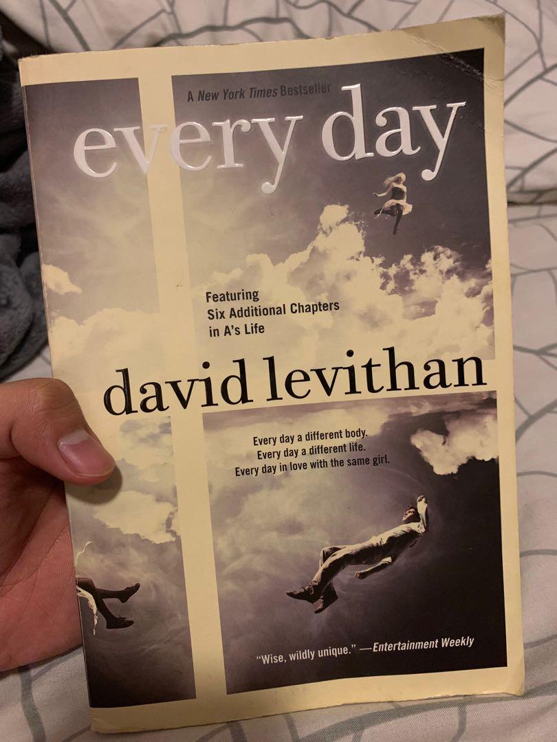 Book: Every Day by David Levithan, Hobbies & Toys, Books & Magazines ...