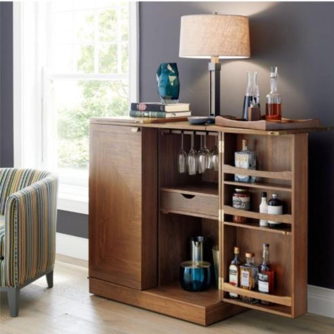 Branded Bar Counter with Storage Cabinet, Furniture & Home Living ...