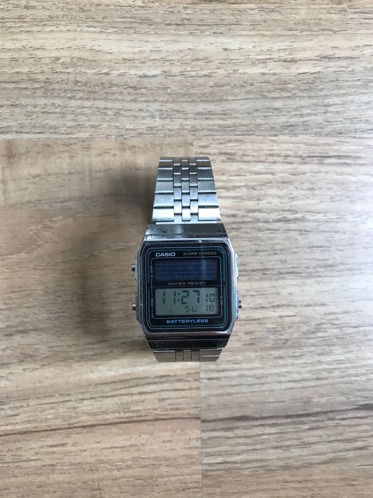 Casio Watch AL-180 Solar Batteryless, Men's Fashion, Watches ...