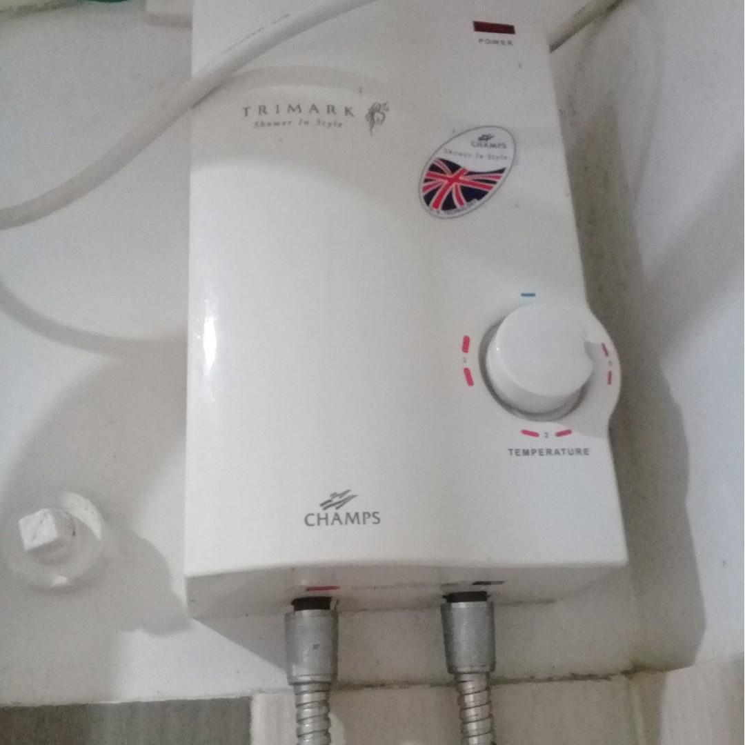 Champs Trimark 3.5 KW Singlepoint Shower Heater, TV & Home Appliances ...