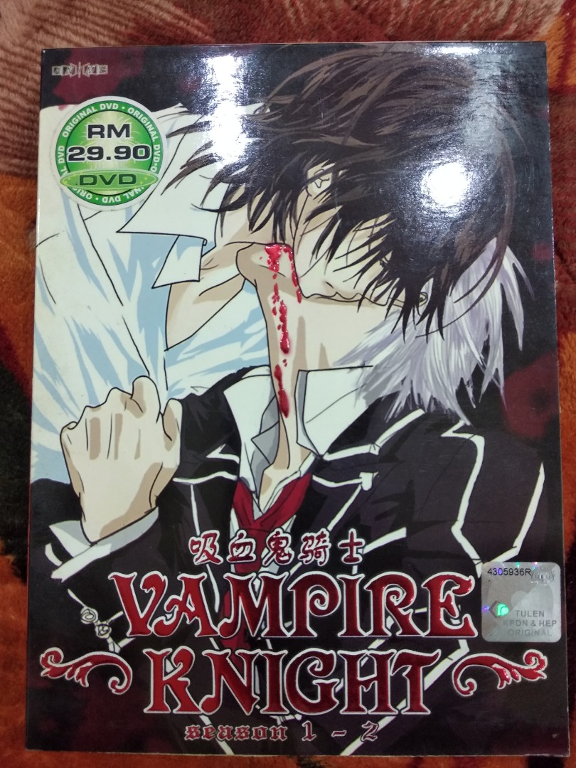 DVD Anime Vampire Knight, Hobbies & Toys, Music & Media, CDs & DVDs on ...