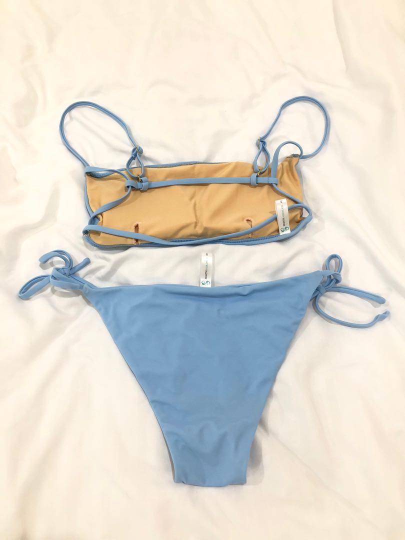 Eighth Mermaid AMELIA Powder Blue Bikini Set on Carousell