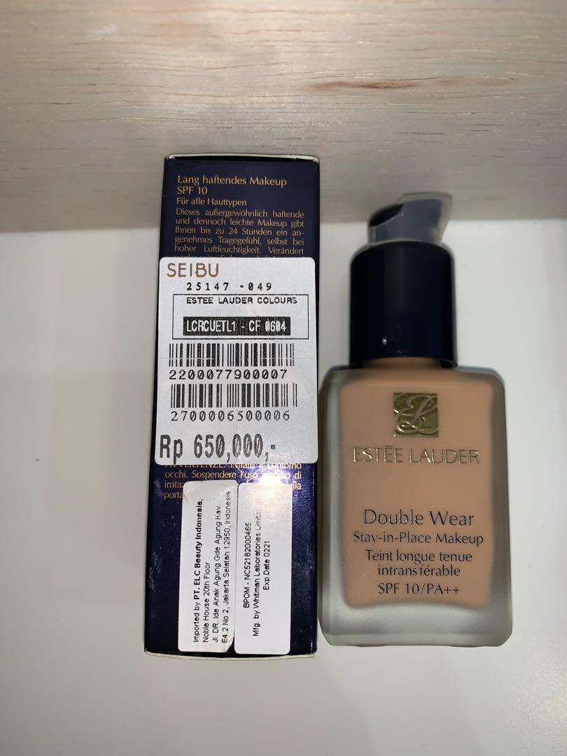 Estee Lauder Double Wear Foundation 3w1 Tawny Kesehatan