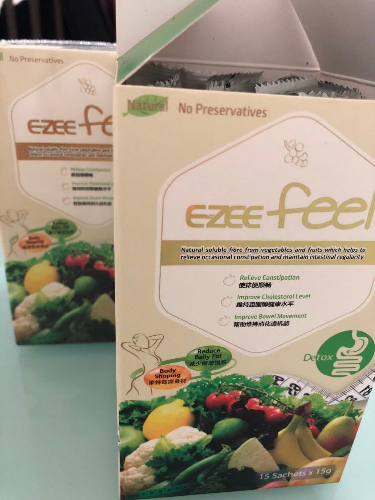 Ezee feel (3 boxes x 15 sachets + 1 box x 14 sachets), Food & Drinks ...