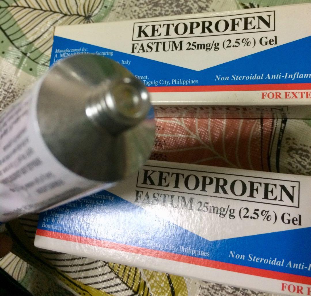 Fastum 25mg/g Gel 50g pain reliever for muscle & joints, Beauty ...