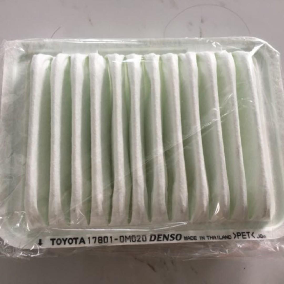 Genuine Toyota Air Filter 17801-0M020, Car Accessories, Accessories on ...