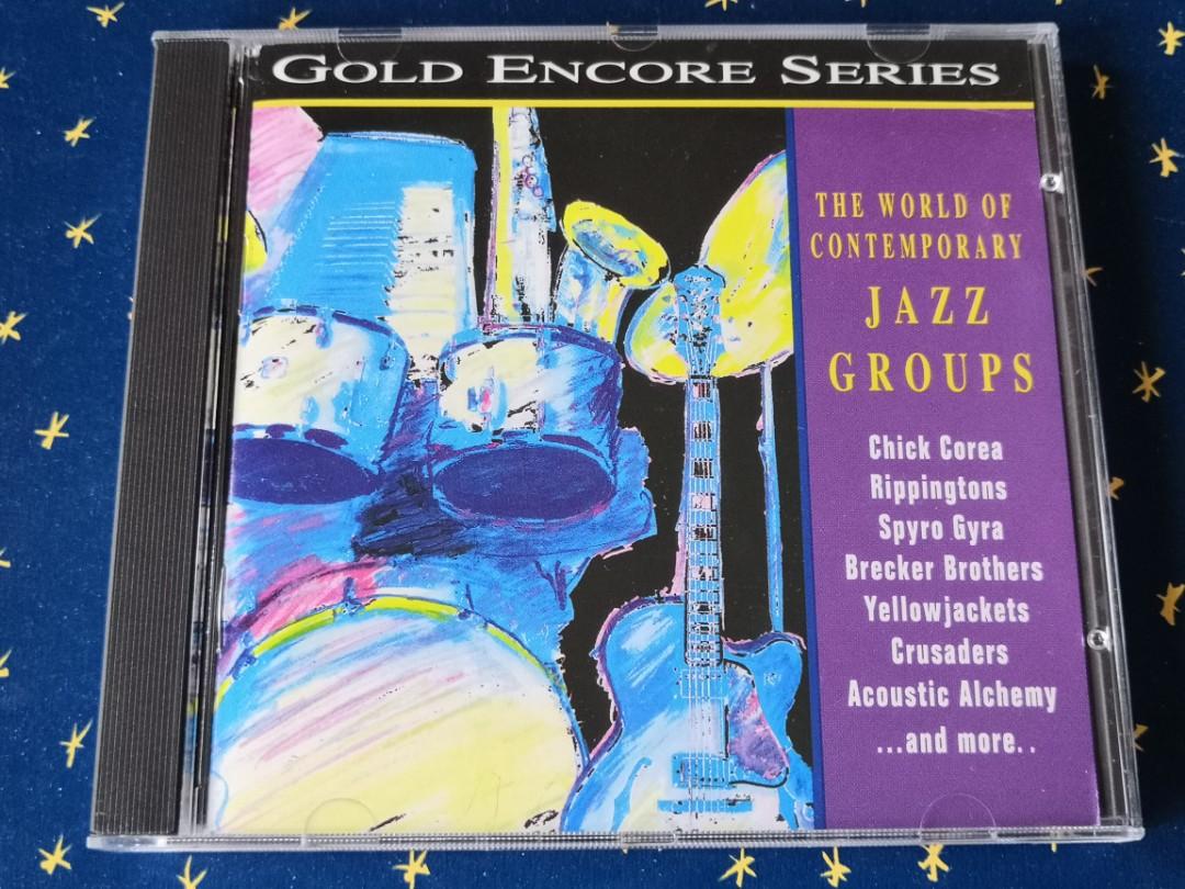 GOLD ENCORE SERIES THE WORLD OF CONTEMPORARY JAZZ GROUPS GRP ORIGINAL ...