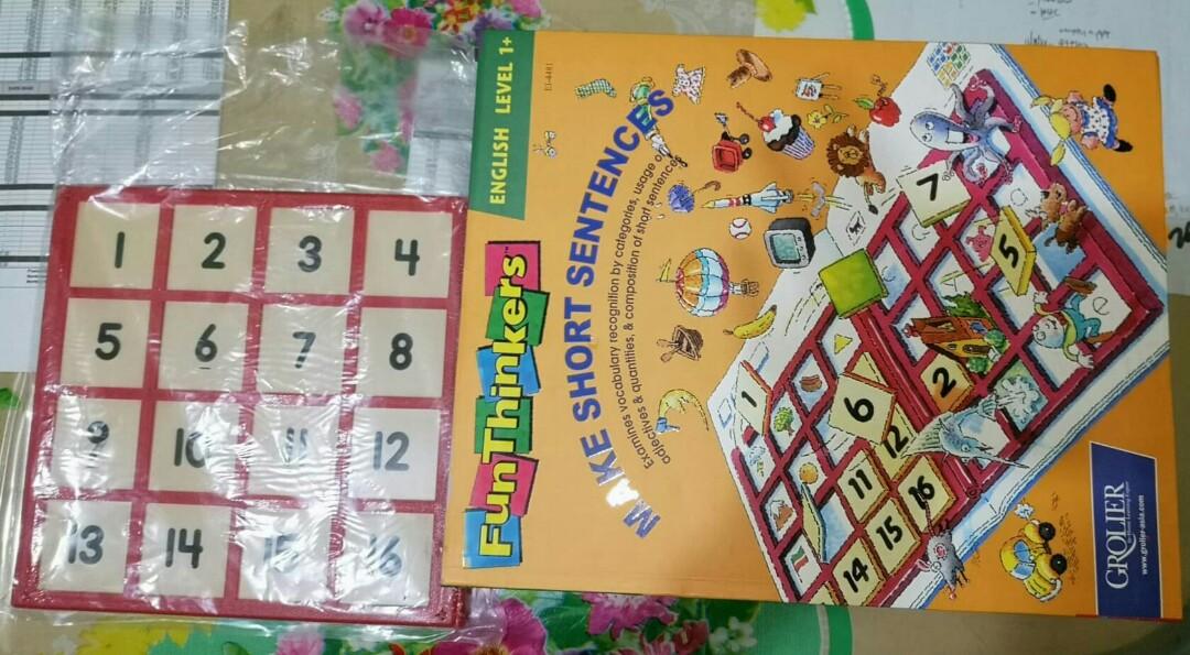 Grolier Fun Thinkers set, Hobbies & Toys, Books & Magazines, Children's ...