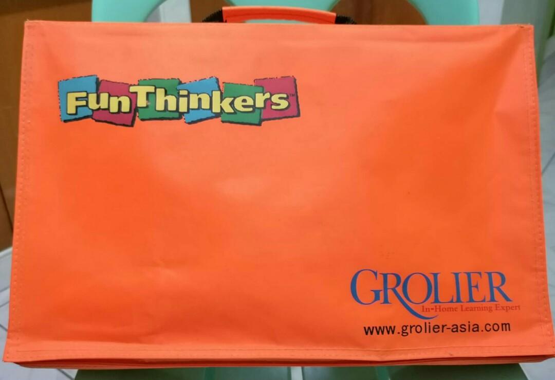 Grolier Fun Thinkers set, Hobbies & Toys, Books & Magazines, Children's ...