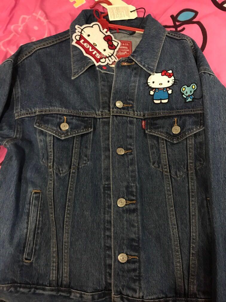 Levi Hello kitty jacket, Women's Fashion, Coats, Jackets and Outerwear ...