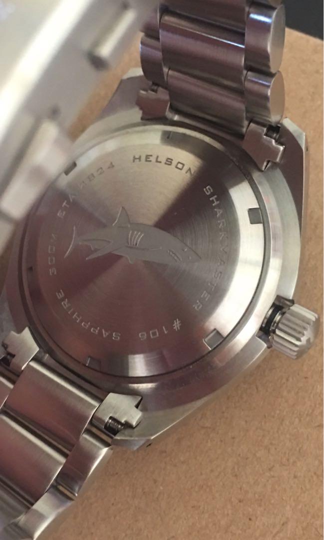Helson Watch Omega seamaster 300 homage, Luxury, Watches on Carousell