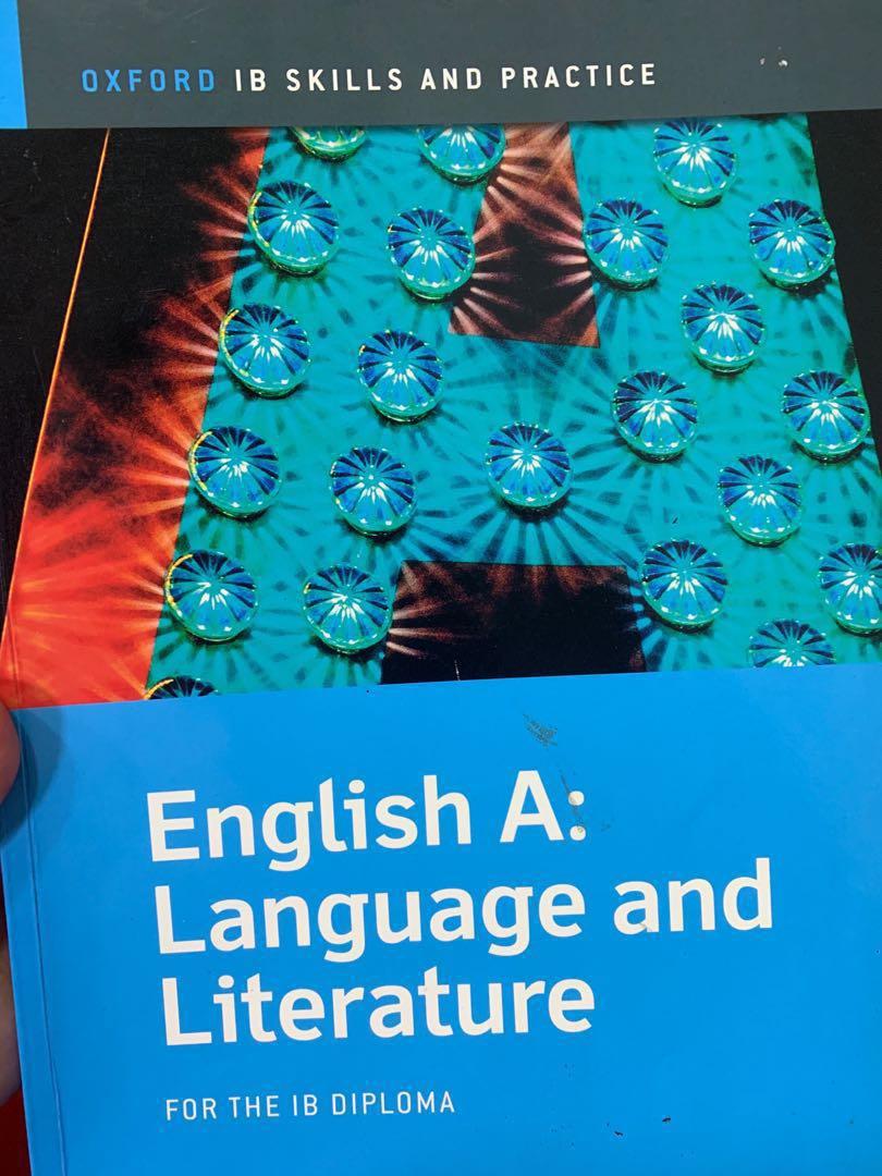 IB DIPLOMA - English A:Language and Literature (LangLit) Oxford ...