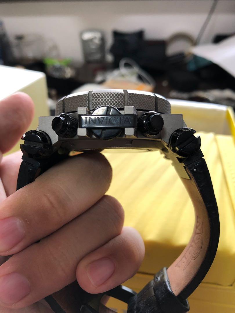 Invicta full titanium Swiss made chronograph automatic watch, Luxury ...