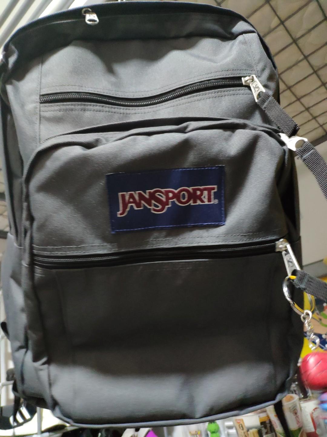 Jansport Forge Grey Backpack, Men's Fashion, Bags, Backpacks on Carousell