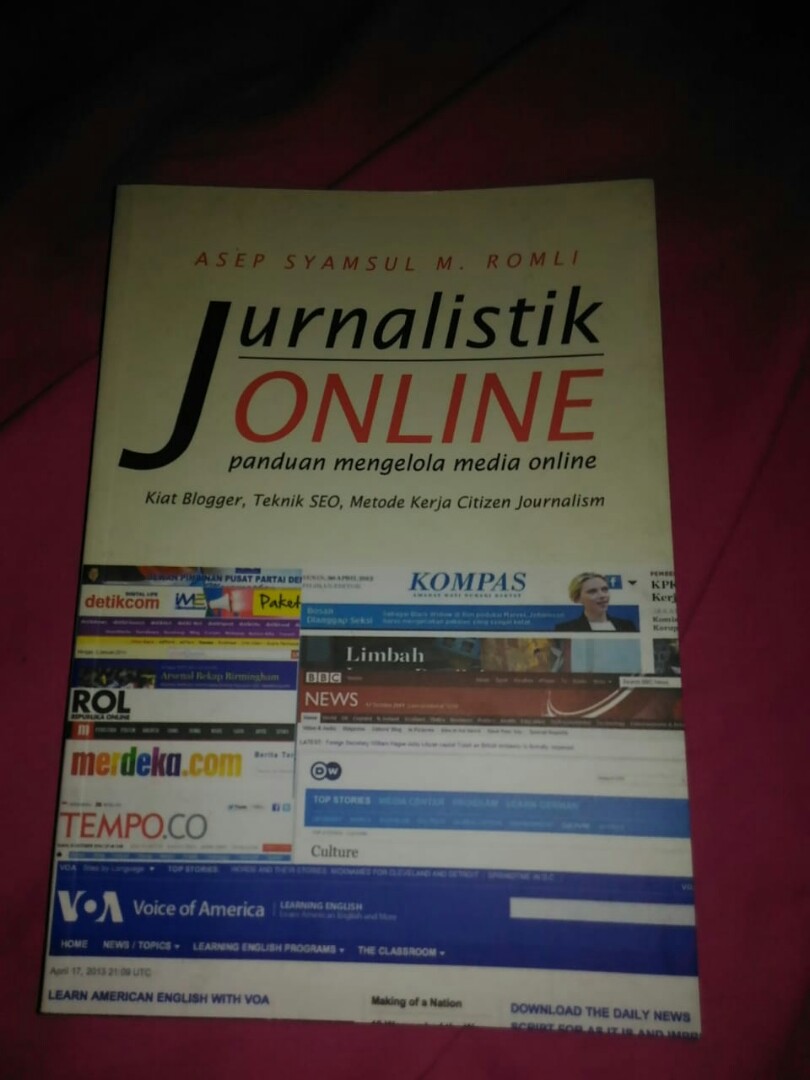 Jurnalistik Online Asep Syamsul, Buku & Alat Tulis, Buku di Carousell