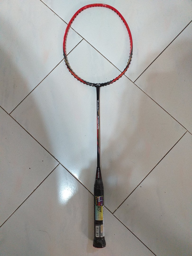Li Ning Racket (Turbo X50 G4), Sports Equipment, Sports & Games, Racket ...
