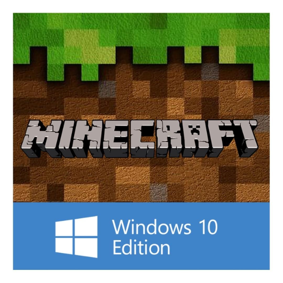 Minecraft PC Window 10 Edition, Video Gaming, Video Games, Xbox on ...