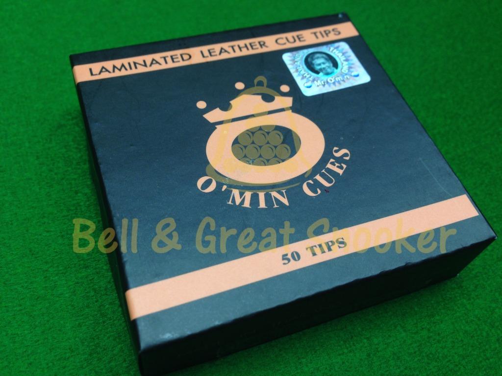 Original Omin Laminated Leather Snooker Cue Tip, Sports Equipment ...