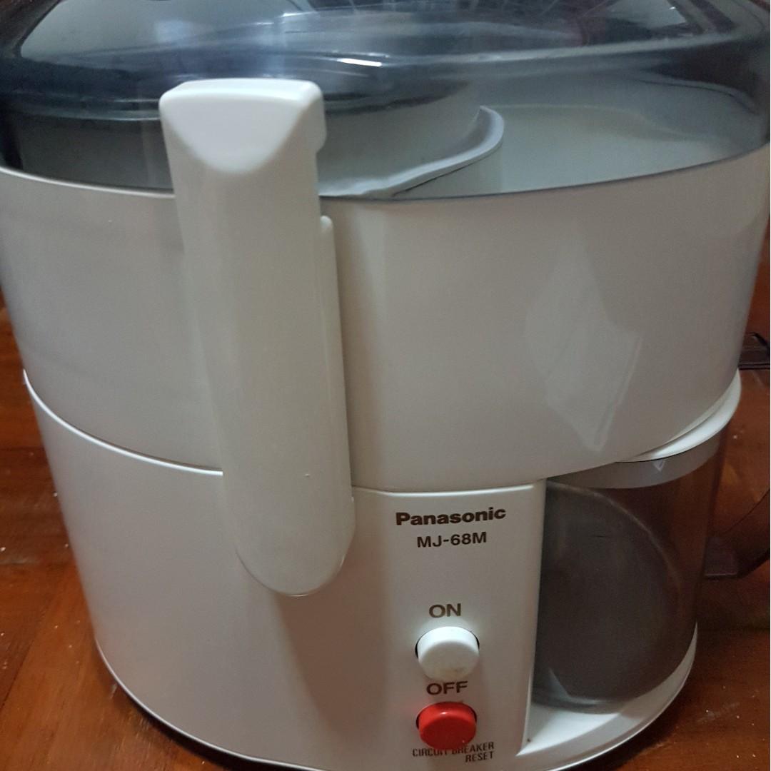 Panasonic Juicer MJ-68M, TV & Home Appliances, Kitchen Appliances ...