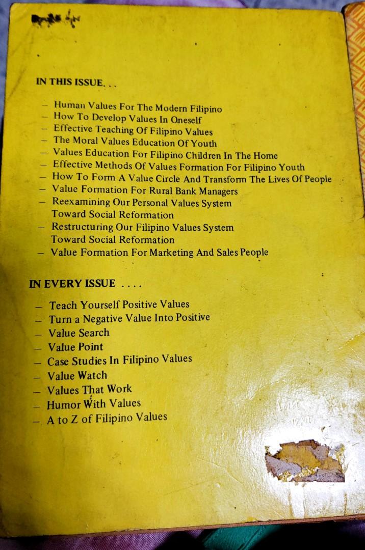 Philippine Values Digest - Values Education for Filipinos, 2 Issues ...