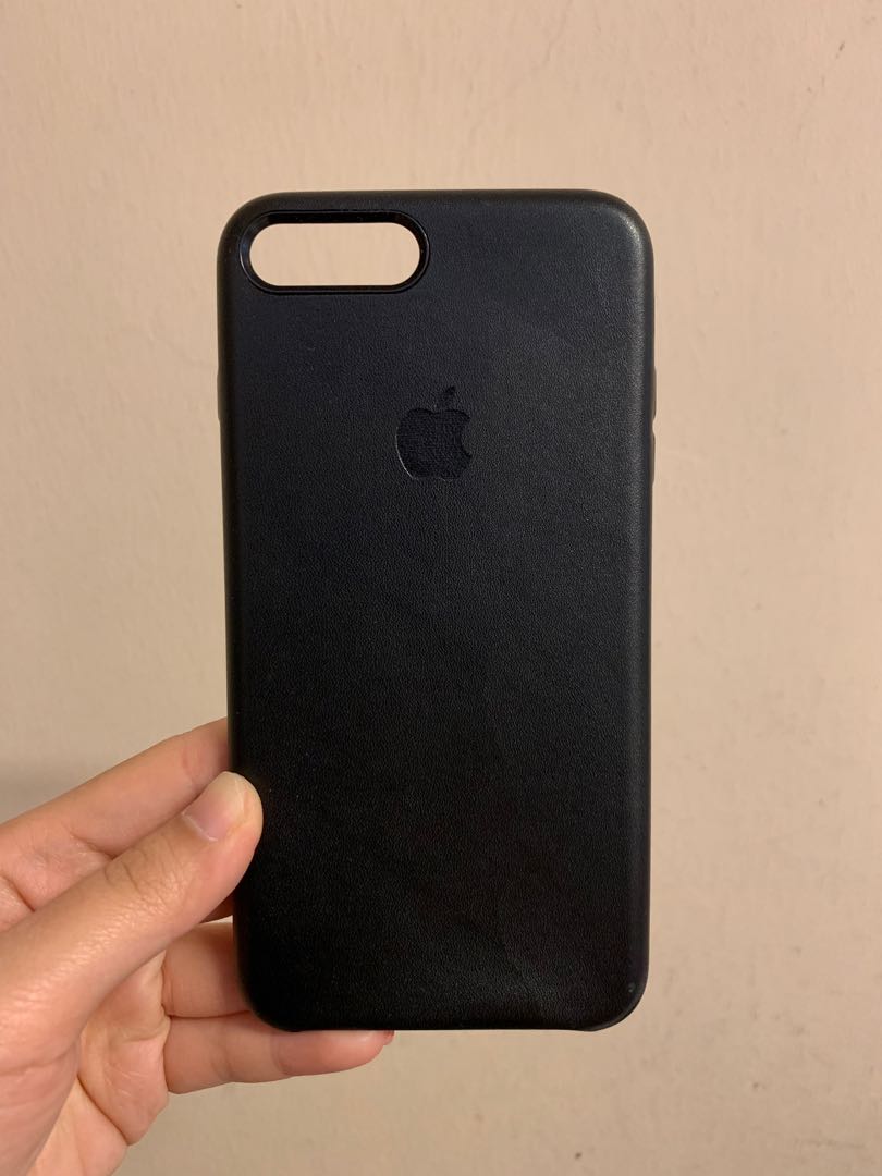 Plain black iPhone 7/8 plus casing, Mobile Phones & Gadgets, Mobile ...