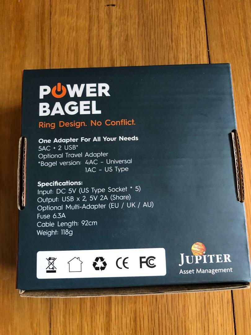 Power Bagel travel adaptor, Mobile Phones & Gadgets, Mobile & Gadget ...