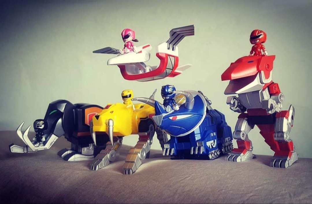 Power Rangers Dino zords + Mini Rangers, Hobbies & Toys, Toys & Games ...